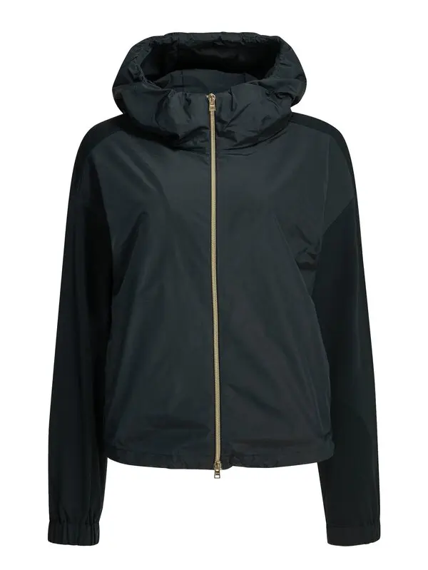 Herno Performance Fabric Hoodie - Blue