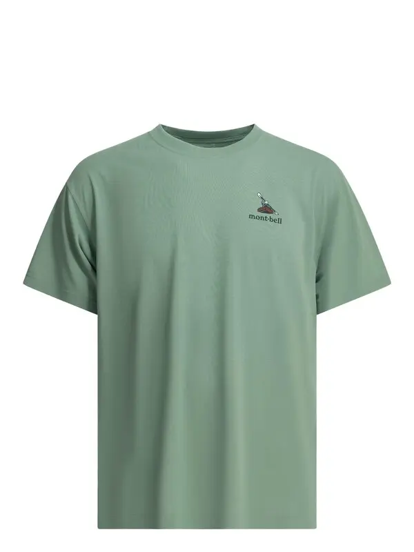 MONTBELL T-shirt - Light Blue