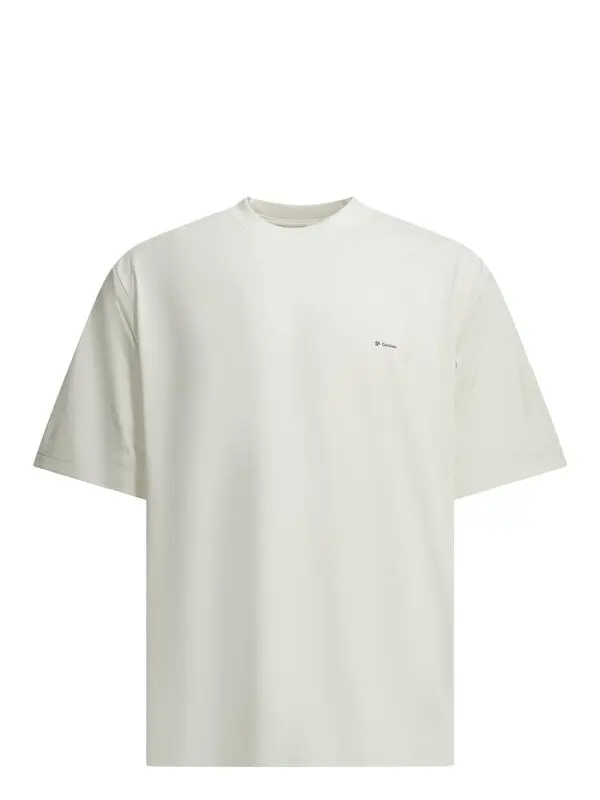 GOLDWIN Crewneck T-shirt With Logo - White