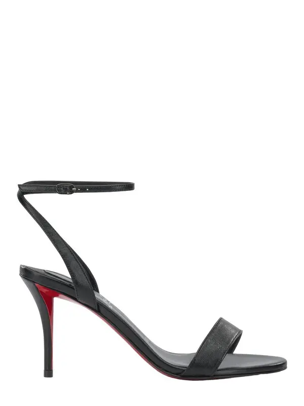 CHRISTIAN LOUBOUTIN Strappy Stiletto Sandals - Black