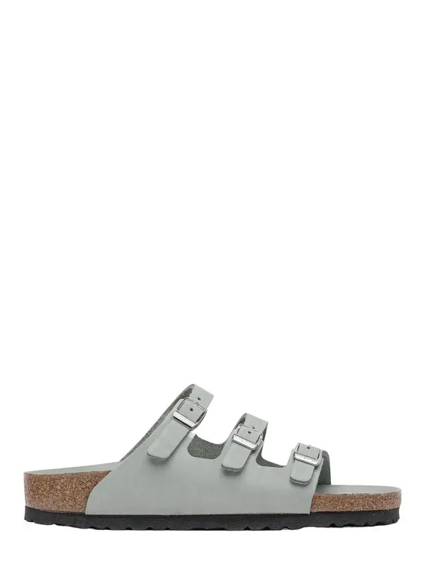 BIRKENSTOCK Florida Fresh Low Sandals With Adjustable Buckles - Green