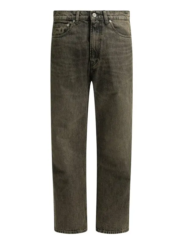 Our Legacy Third Cut Straight Leg Jeans - Black
