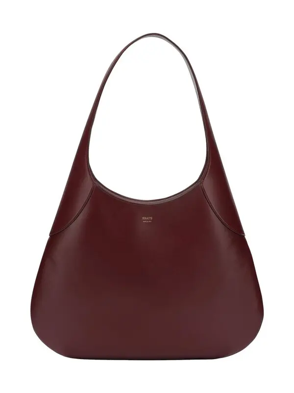 Khaite Joan Hobo Large Shoulder Bag - Bordeaux