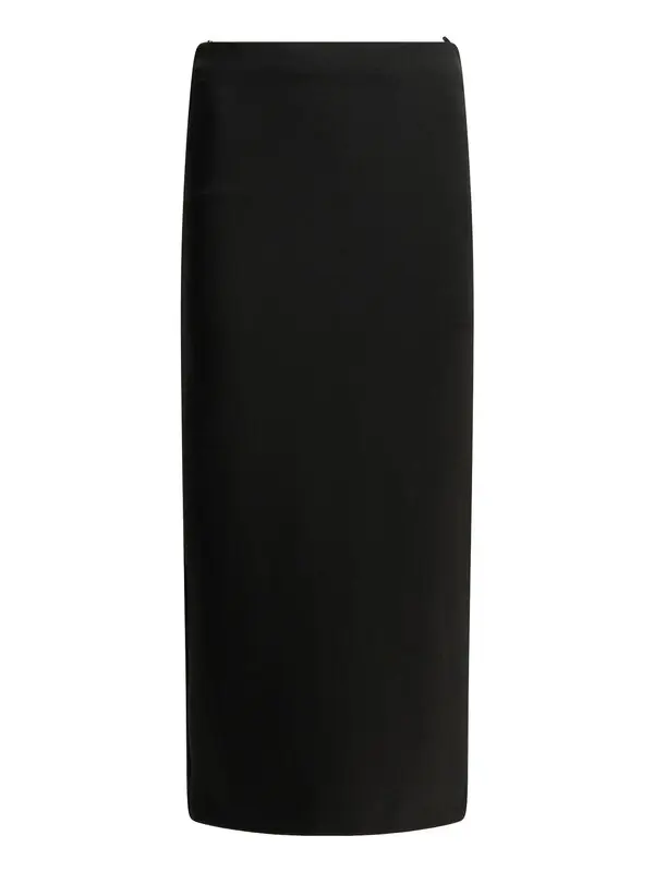 Max Mara Midi Pencil Skirt - Black