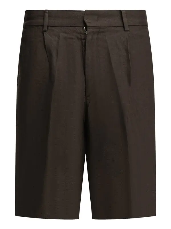 NN.07 Kay Formal Shorts - Brown