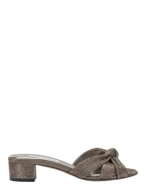 AQUAZZURA Nina 35 Mm Mule - Brown
