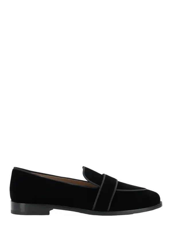 AQUAZZURA Martin' Suede Loafers - Black