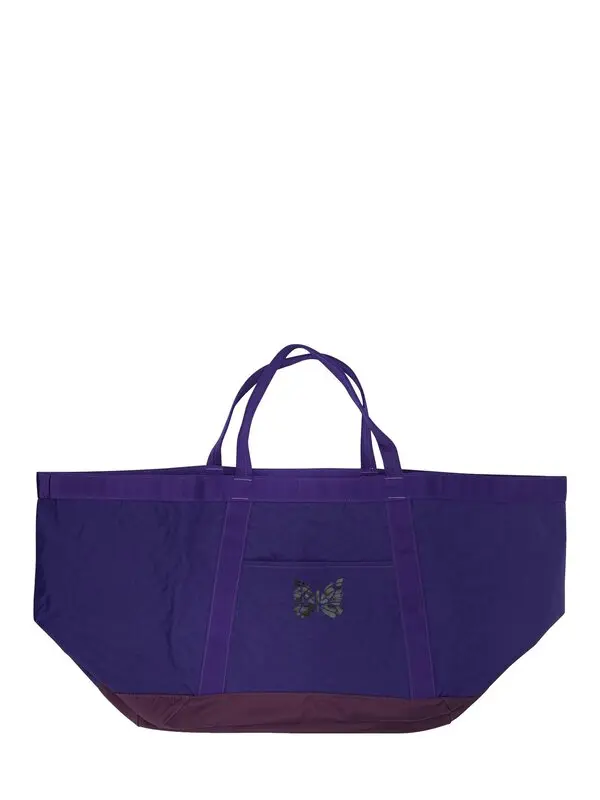Needles Tool Tote Large Shoulder Bag - Purple
