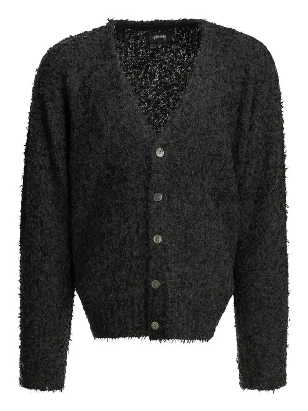 StÜssy Knitwear Cardigan - Black