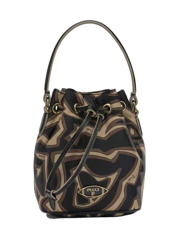 Emilio Pucci Yummy' Mini Bucket Bag - Black