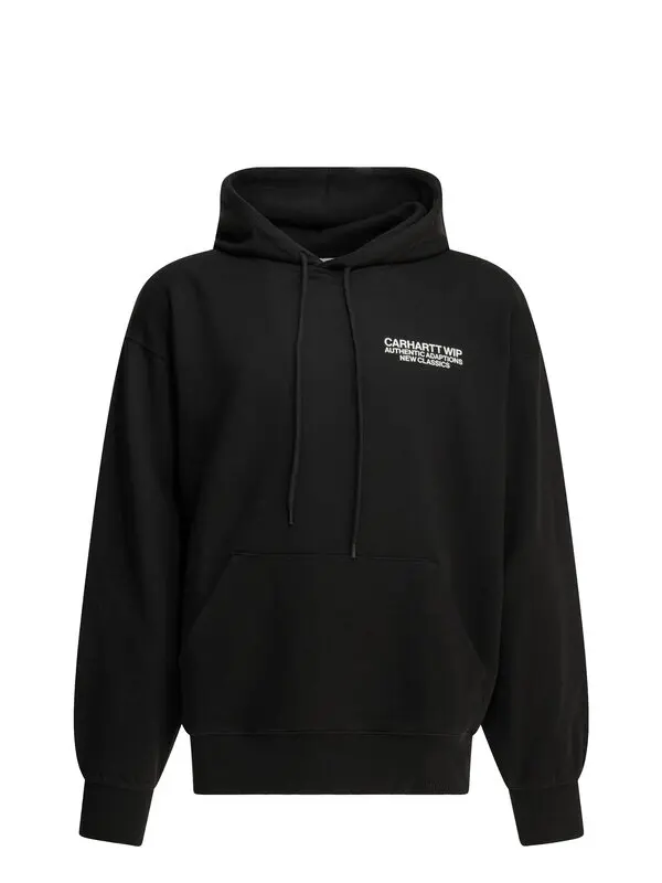 Carhartt Work In Progress Sean Hamilton" Graphic Print Hoodie - Black