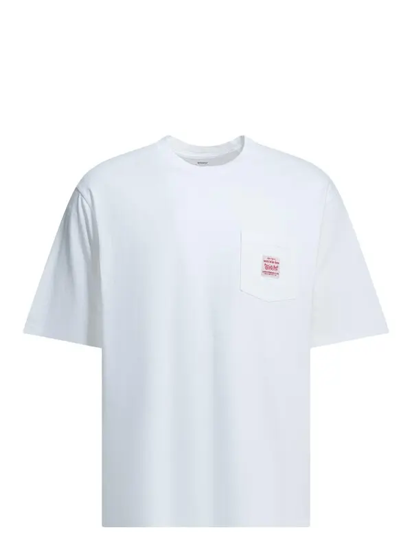 LEVI'S Workwear Crewneck T-shirt With Chest Pocket - White
