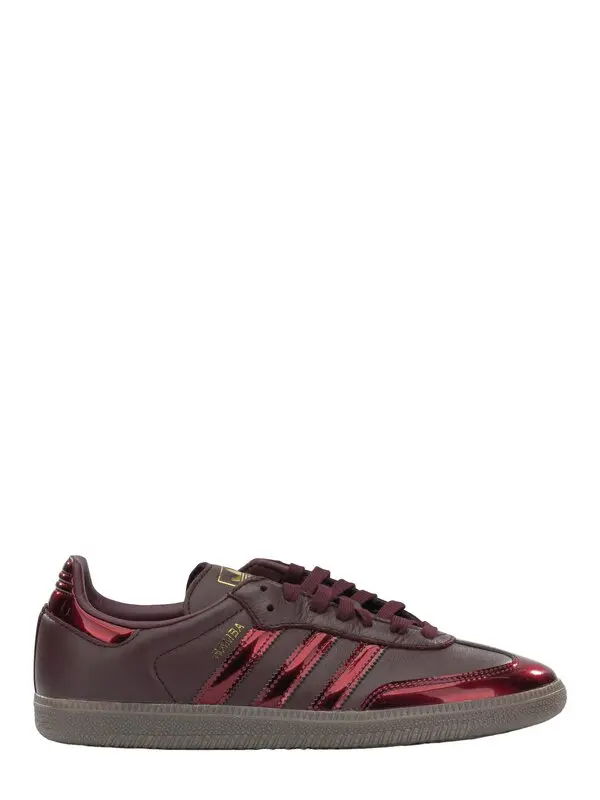 ADIDAS ORIGINALS Samba Og Leather Low Top Sneakers - Bordeaux