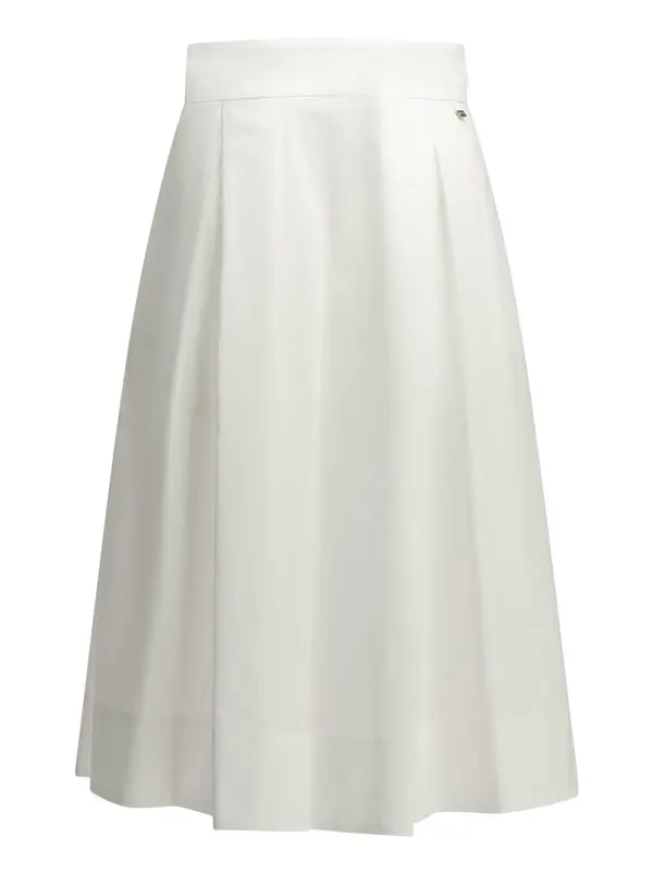 Herno A-line Midi Skirt - White
