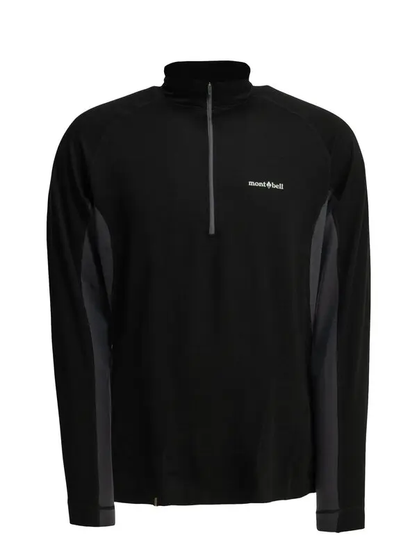 MONTBELL Zip-up Sweatshirt - Black