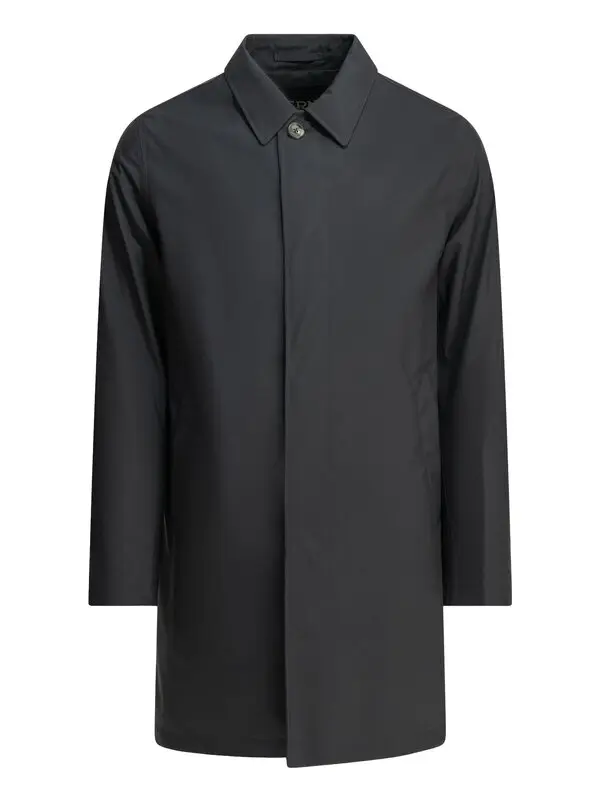 Herno Polyester Microfiber Raincoat - Blue
