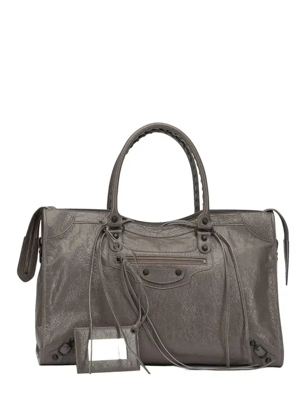 Balenciaga Le City Bag Large Handbag - Brown