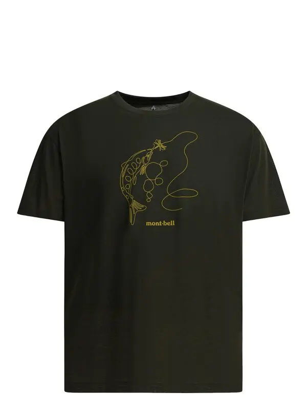 MONTBELL Graphic T-shirt - Green