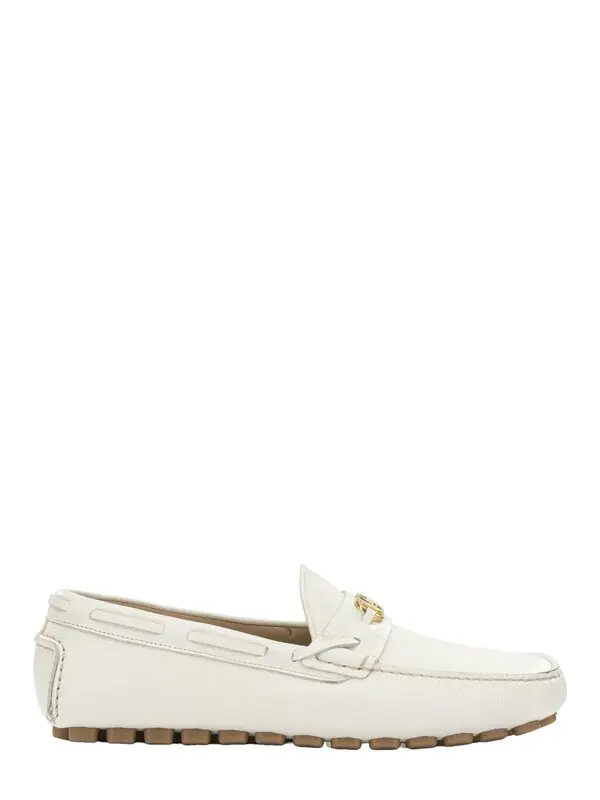 Valentino Garavani Driver Fastway Moccasins - White