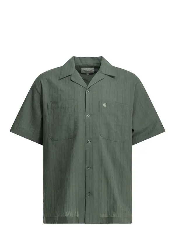 Carhartt Work In Progress Gareth Short Sleeve Shirt - Green