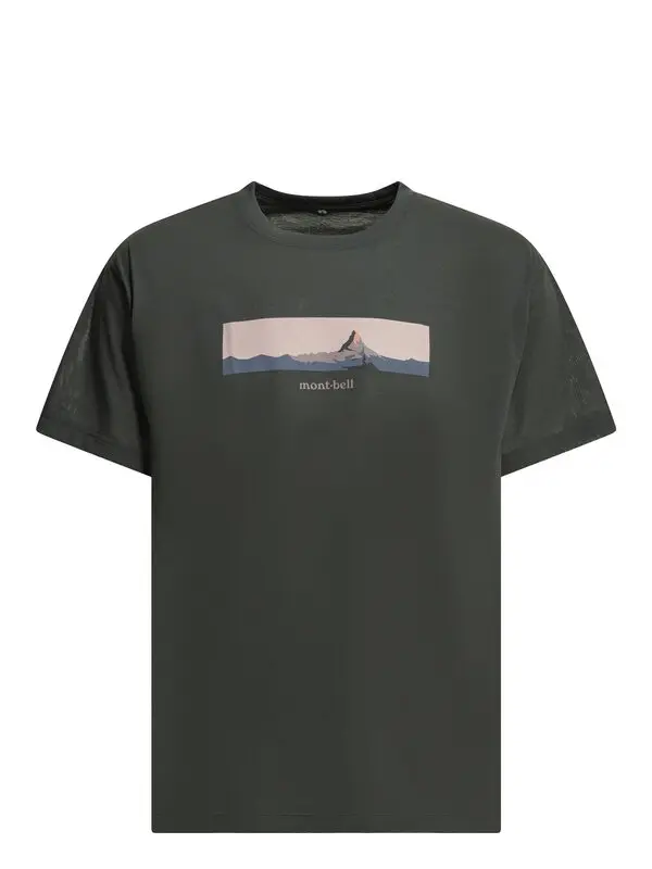MONTBELL Graphic T-shirt - Black