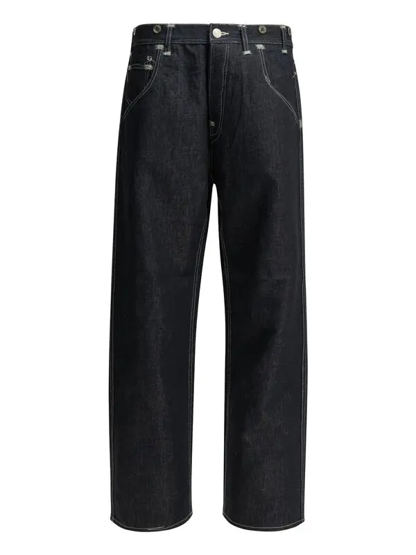 Junya Watanabe X Levi's® Wide Leg Workwear Jeans - Blue