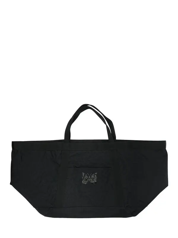 Needles Tool Tote Large Shoulder Bag - Black