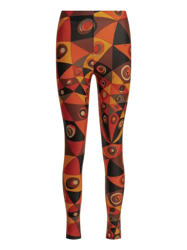 Emilio Pucci Occhi' Legging - Orange