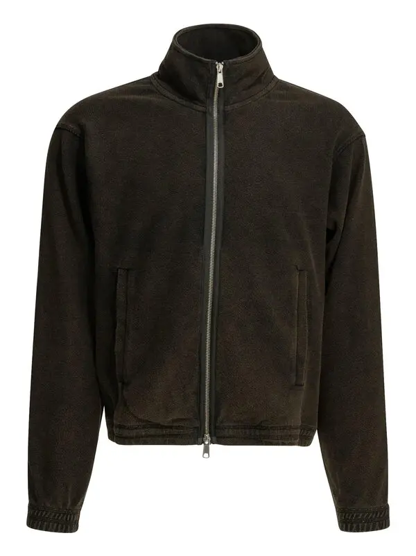 MFPEN Covet" Zippered Sweater - Black