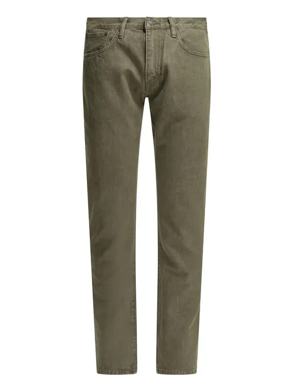 Ralph Lauren Olive Straight Leg Jeans - Green
