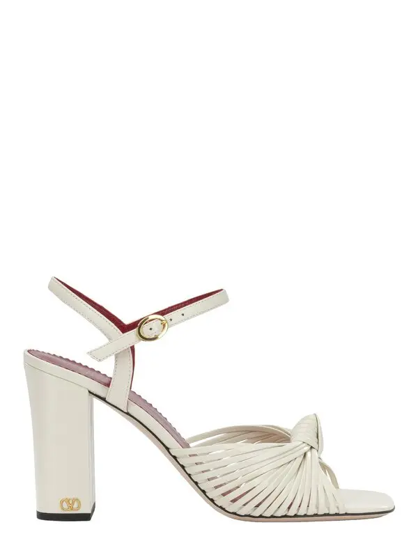 Valentino Garavani Annet 90mm Heeled Sandals - White