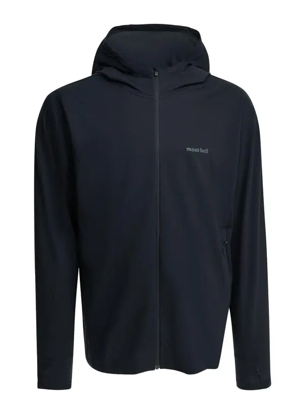MONTBELL Hooded Zip-up Sweatshirt - Blue