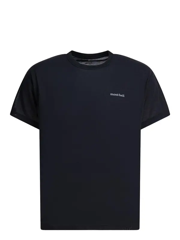 MONTBELL Crewneck T-shirt - Black