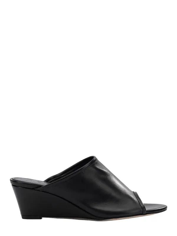 AeydĒ Suzanne 50mm Wedge Sandals - Black