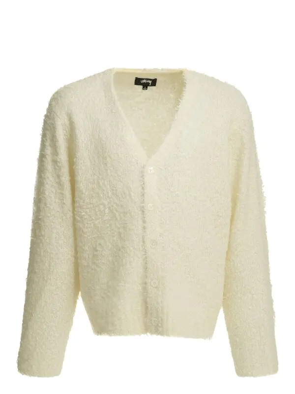 StÜssy Knitwear Cardigan - White