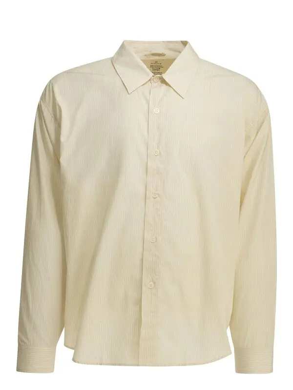MFPEN Exact' Striped Cotton Shirt - White