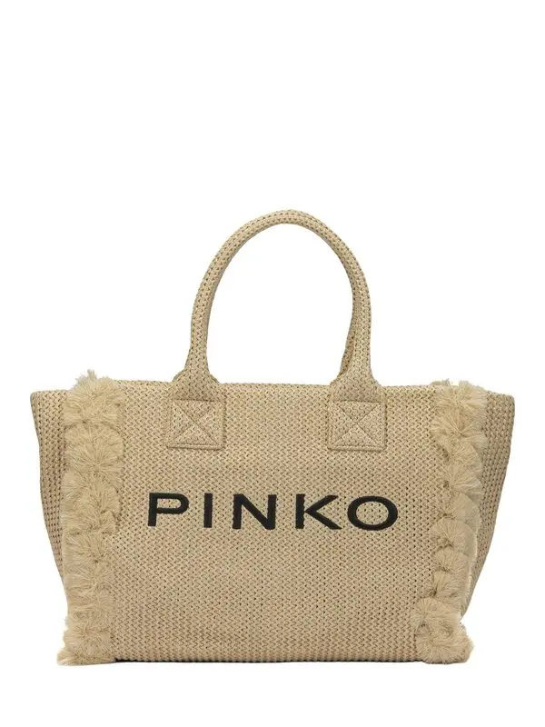 Pinko Tote Bag - Beige