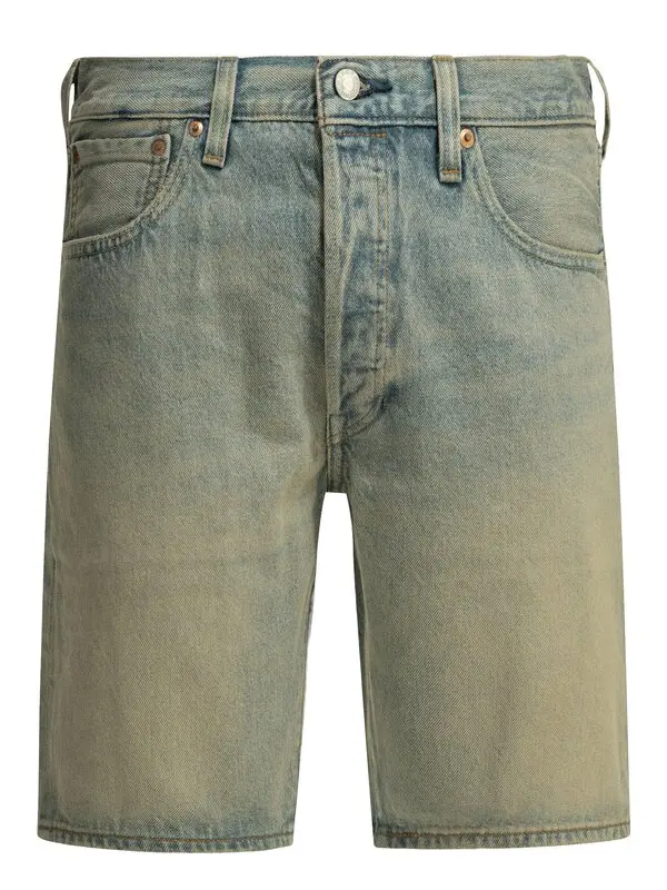 LEVI'S 501® Original Five-pocket Denim Shorts - Light Blue
