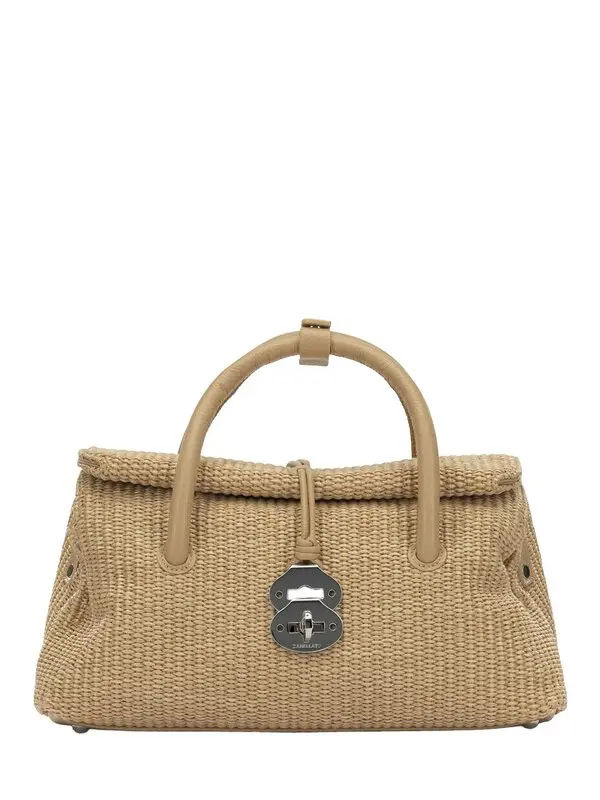 ZANELLATO Dotta® Vimini' Medium Handbag - Beige