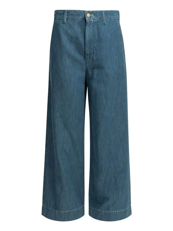 Max Mara Wide Leg Jeans - Blue