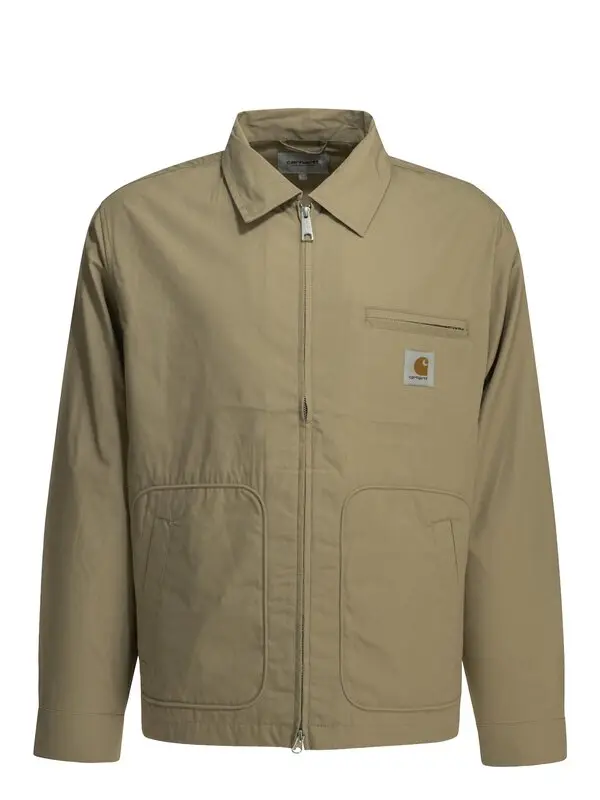 Carhartt Work In Progress Postal Overshirt Jacket - Beige