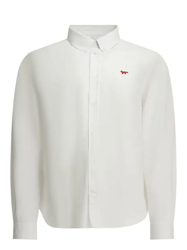 Maison Kitsuné Profile Fox Casual Shirt - White
