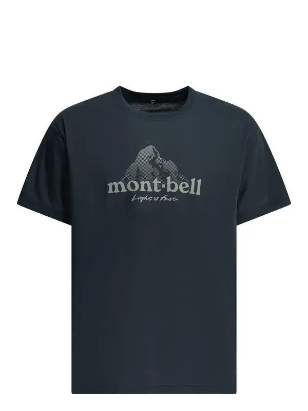 MONTBELL Graphic T-shirt - Blue