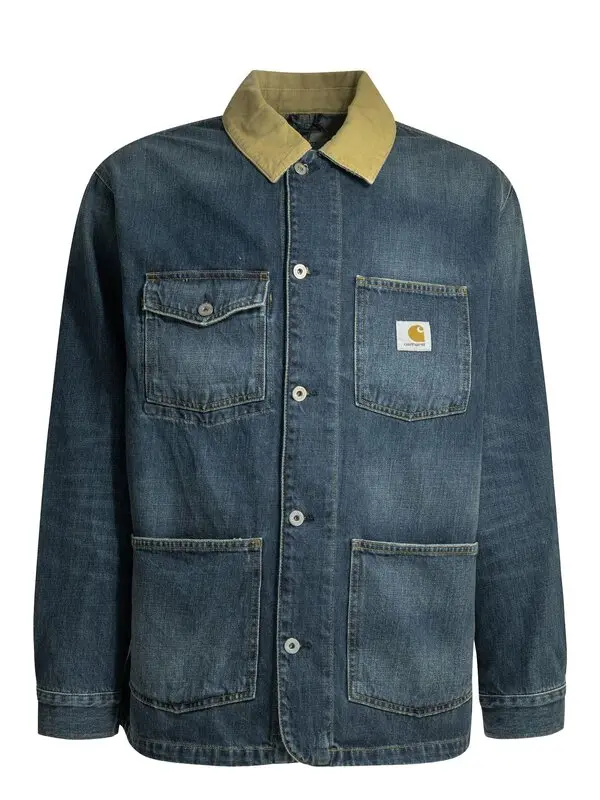 Carhartt Work In Progress Warren Chore Denim Jacket - Blue