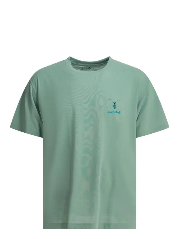 MONTBELL Graphic T-shirt - Light Blue