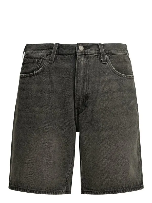 LEVI'S 468 Stay Loose' Five-pocket Denim Shorts - Black