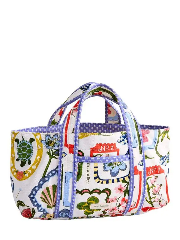 VERA BRADLEY Mini Hathaway Tote Bag - White