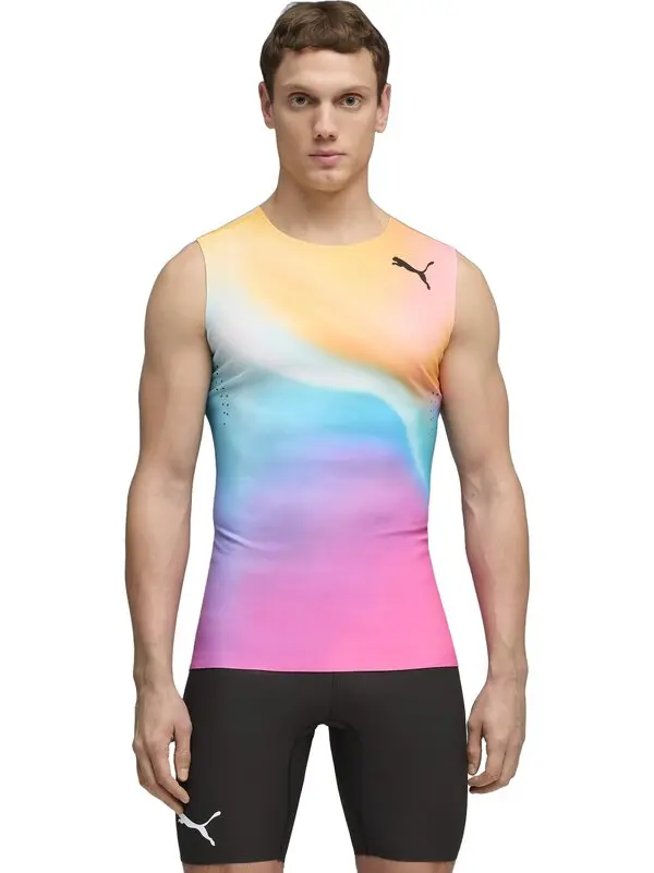 PUMA Race Day Track & Field Running Singlet - Pink