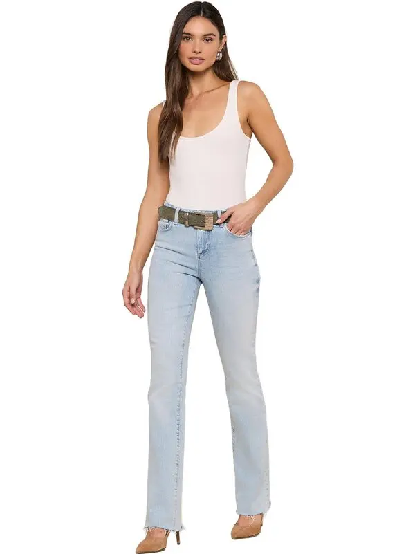 L'Agence Ruth Straight-leg Jean - Cabo