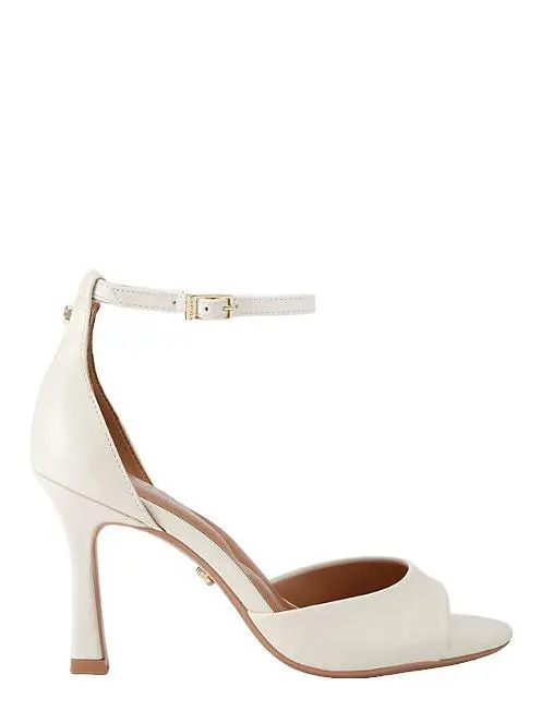 Carvela Corletta Wide-fit Strappy Heeled Sandals - Bone